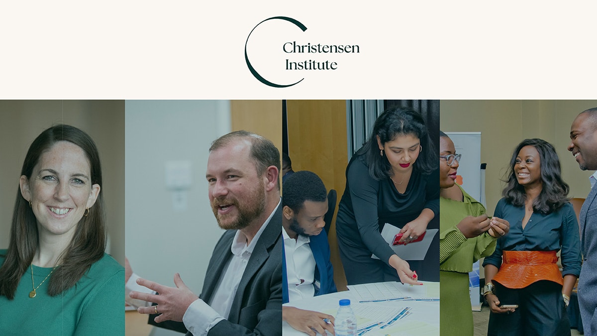 Christensen Institute - Improving the world through disruptive innovation